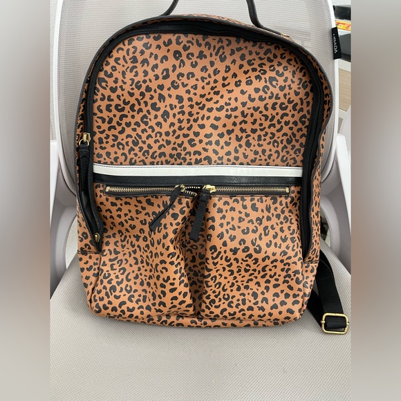 Fossil | Bags | Fossil Leopard Print Backpack | Poshmark